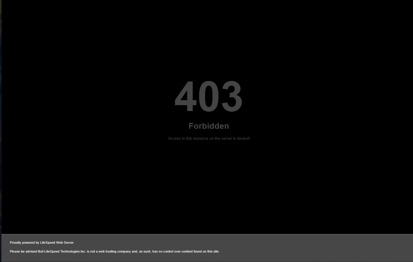 403 Forbidden IP_WHITELIST : #E08 - Documentation CRMSBIR